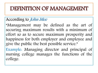 Philosophy of Administration,definition of administration and ...