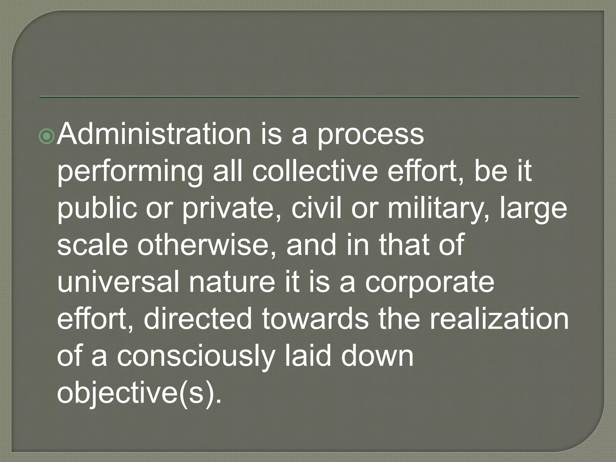 Administration | PPTX