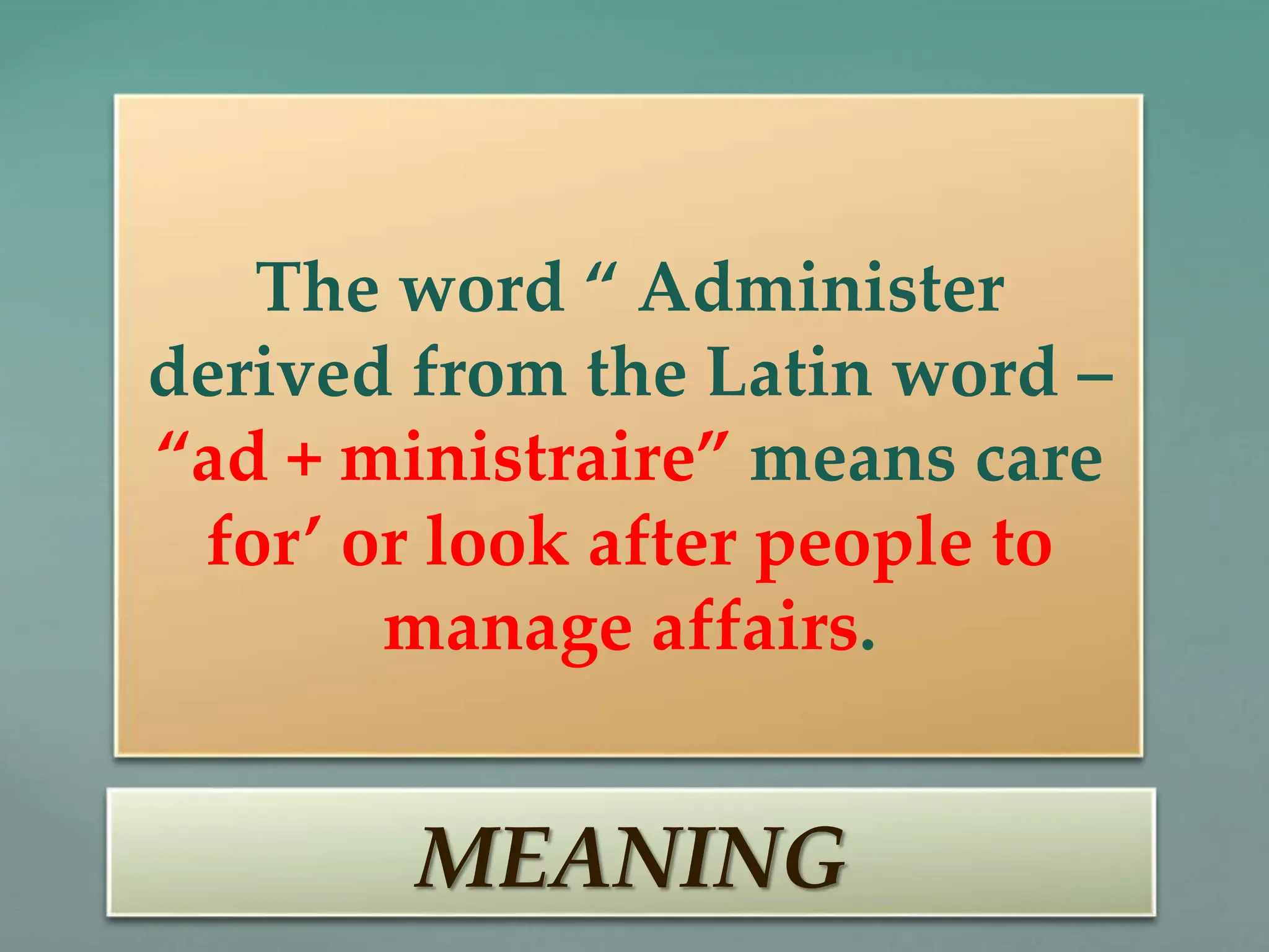 administration and management of hospital | PPTX