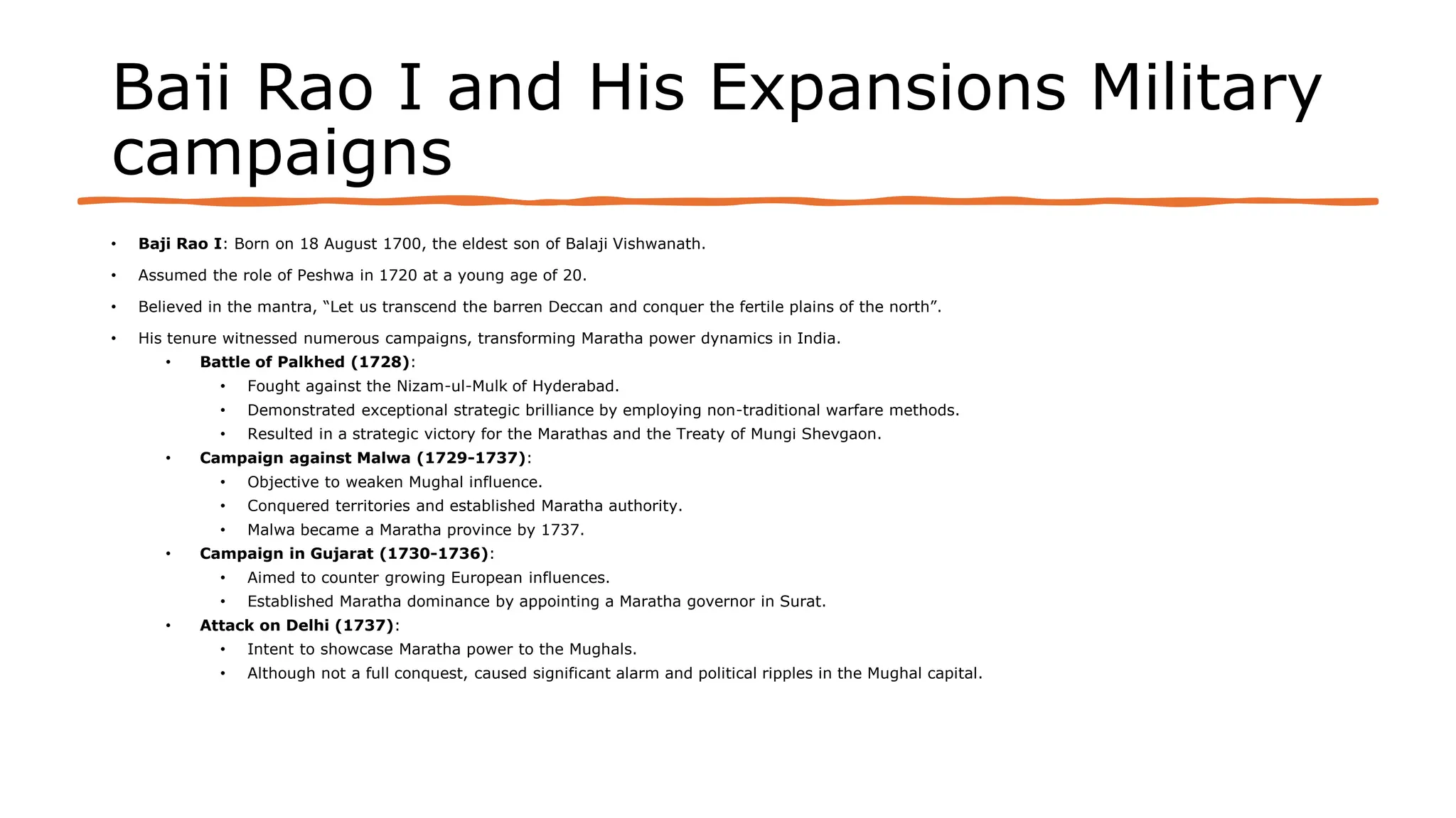 Administration-Peshwas-Balaji Vishwanath-Baji Rao I and Balaji Baji Rao ...