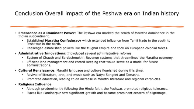 Administration-Peshwas-Balaji Vishwanath-Baji Rao I and Balaji Baji Rao ...