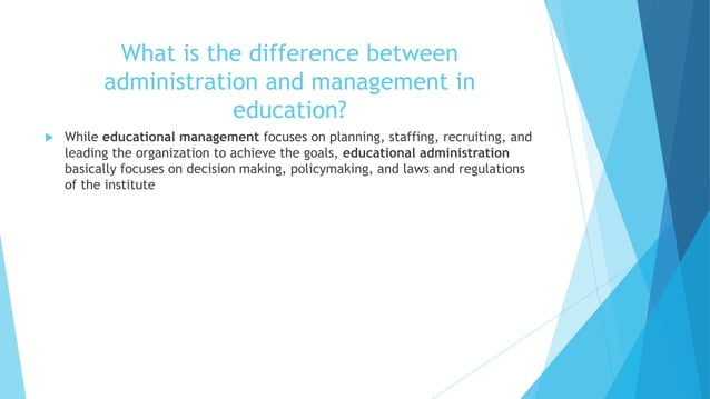 ADMINISTRATION-VS-MANAGEMENT.pptx | Free Download