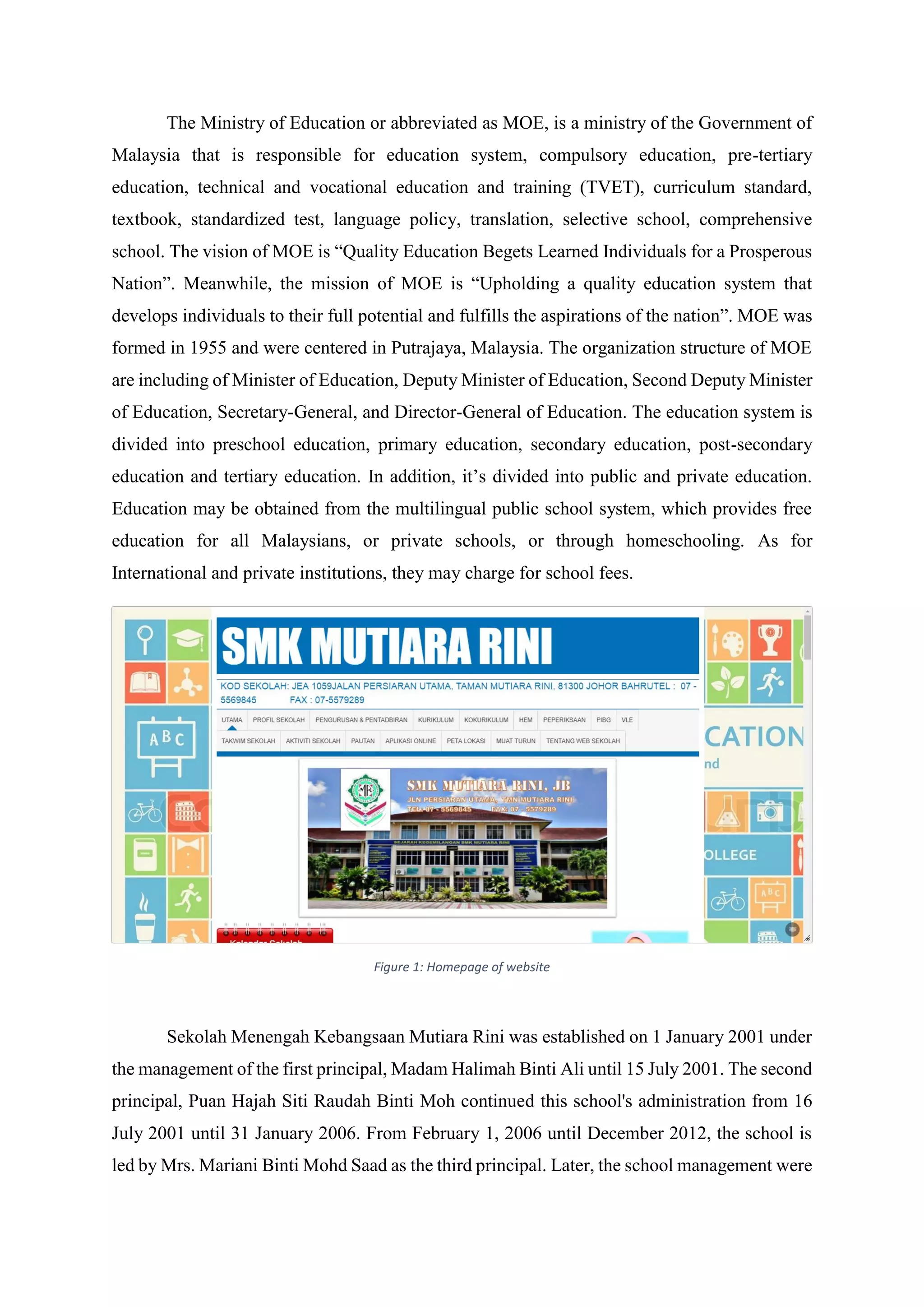 Administration and Management of Government & Private School in Malaysia | PDF