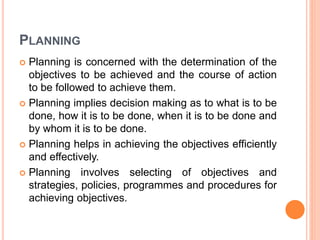 Administration and management | PPTX