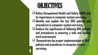 Occupational Health and Safety Policies and Procedure | PPTX