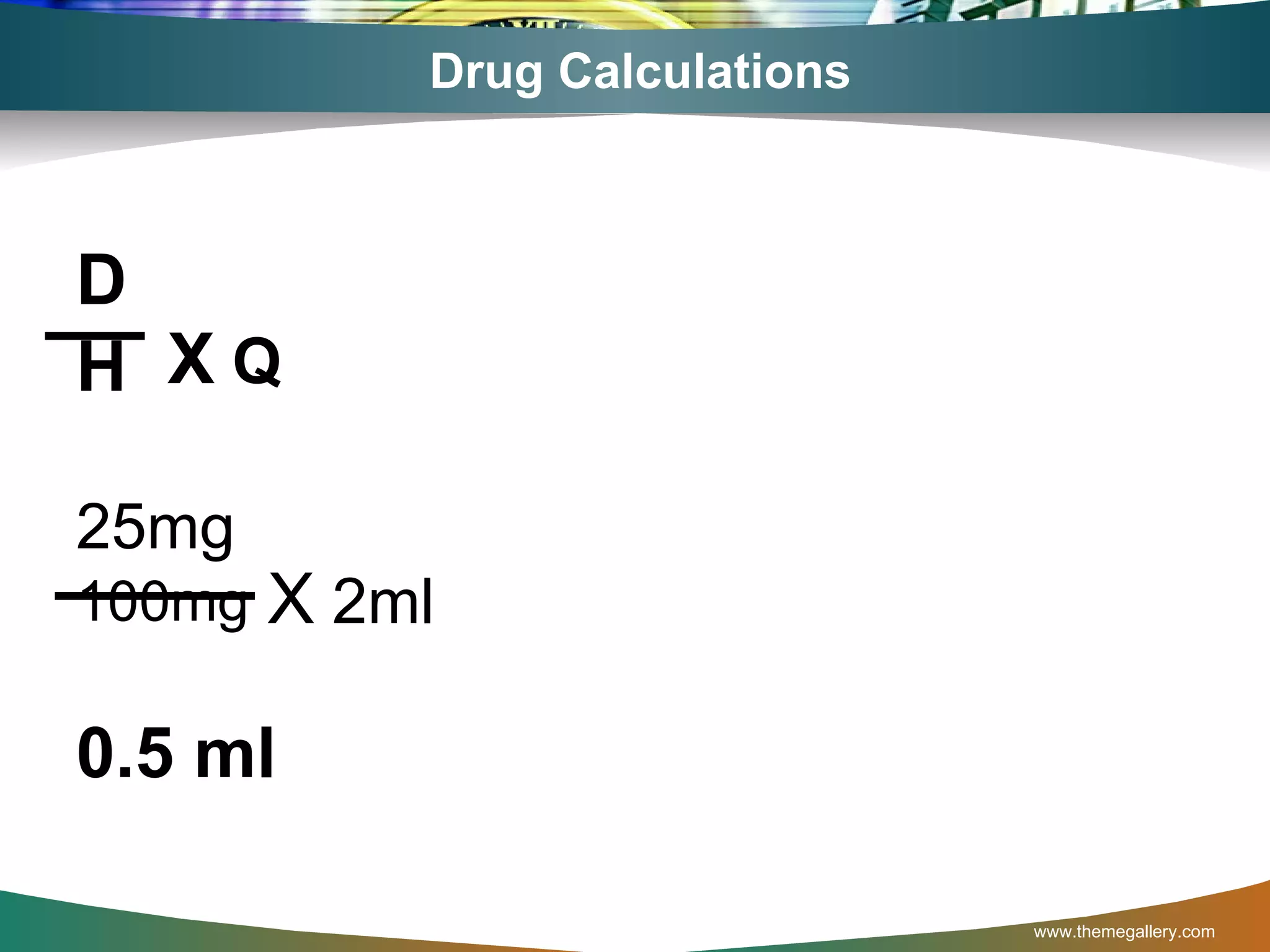 Administration & Calculation Of Drugs, Iv Fluids | PPT