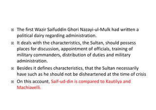 ADMINISTRATION DURING BAHMANIS.pdf - UG History | PDF