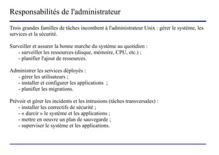 Administration linux | PPT