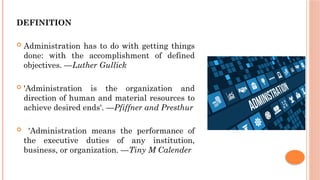ADMINISTRATION & principles of MANAGEMENT.pptx