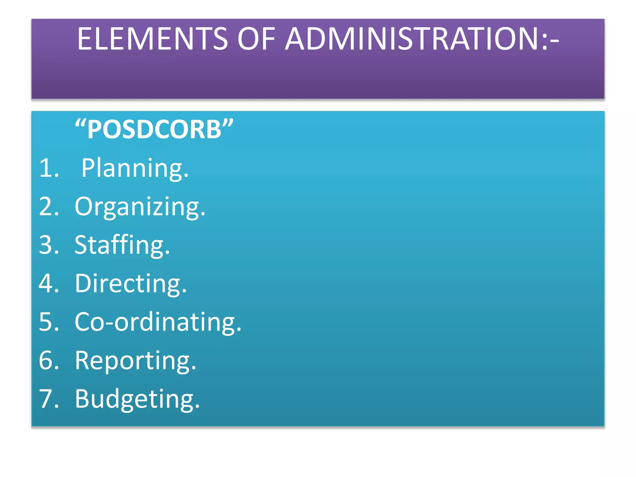 PPT on Administration | PPTX