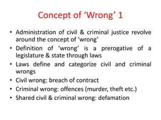Administration of Criminal Justice System in Pakistan | PPTX