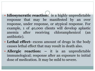 Administration of drugs/Medication | PPTX