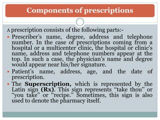 Administration of drugs/Medication | PPTX