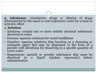 Administration of drugs/Medication | PPTX