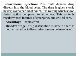 Administration of drugs/Medication | PPTX