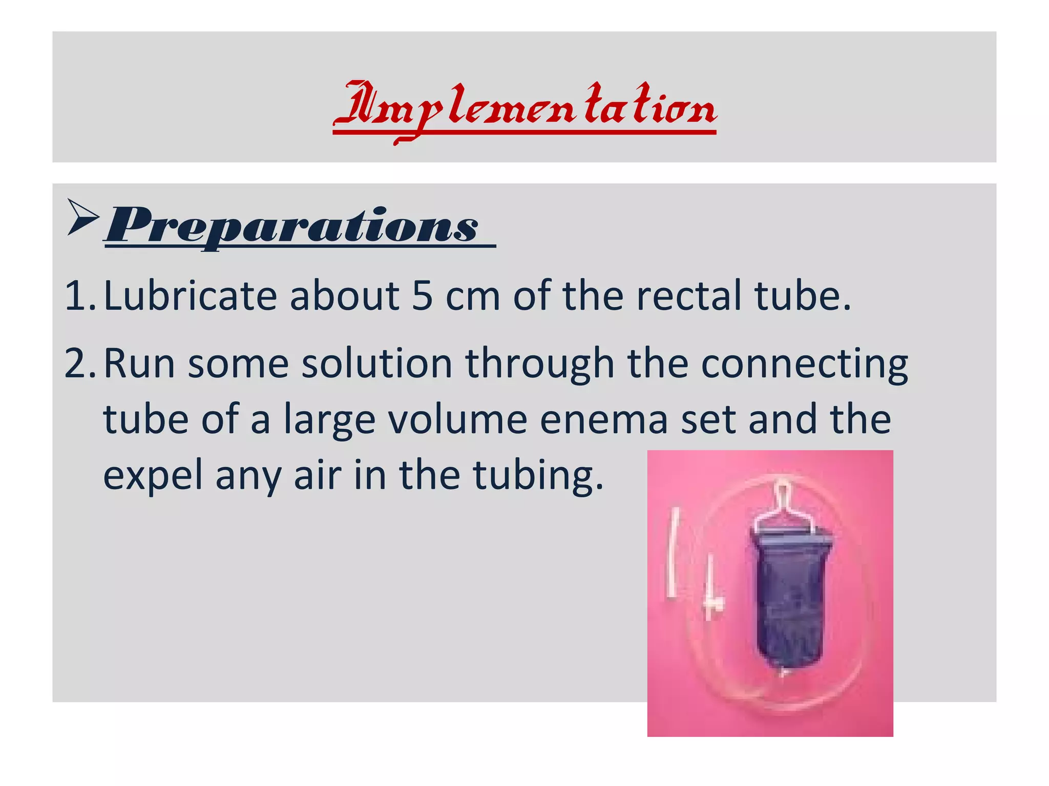 Administration of enema | PPT