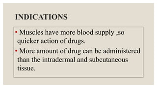 Administration of im injections | PPTX
