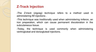 Administration of intramuscular injection.pptx | First Aid | Injuries