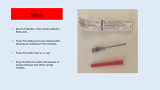 Administration of medication from ampules | PPT