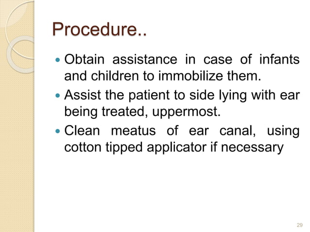 Administration of Medications into Eye and Ear- Topical Application | PPTX