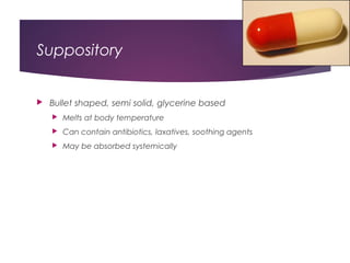 Administration of medicines in animals | PPT
