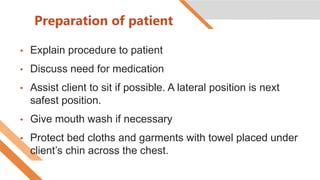 Administration of oral medication | PPTX
