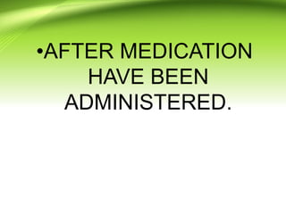 Administration of oral medication | PPT