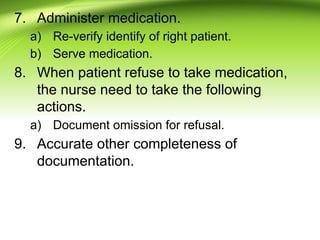 Administration of oral medication | PPT