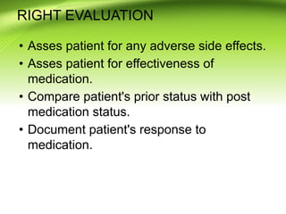 Administration of oral medication | PDF