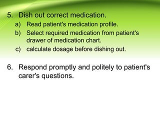 Administration of oral medication | PDF