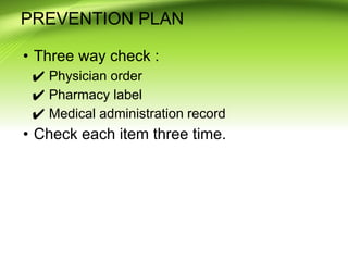 Administration of oral medication | PDF