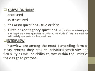 Administration of surveys | PPTX