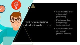 Administration of test | PDF