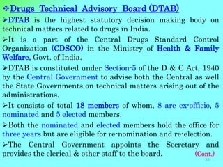 Administration of the D & C Act, 1940 | PPTX