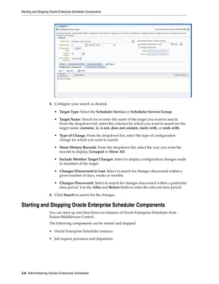 Oracle Enterprise Scheduler(ESS Job Scheduling) | PDF