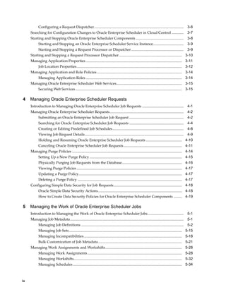 Oracle Enterprise Scheduler(ESS Job Scheduling) | PDF
