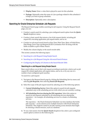 Oracle Enterprise Scheduler(ESS Job Scheduling) | PDF