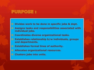 Organizational Structure | PPTX