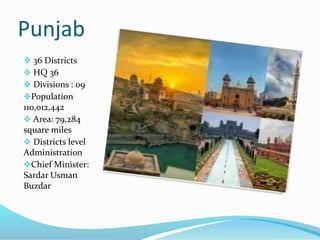 Administration structure of pakistan at Dist Level | PPTX