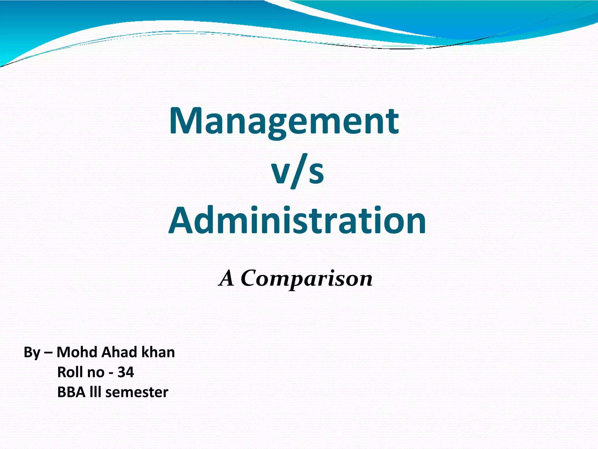 Administration vs Administration. pptx.pptx | Business Administration ...