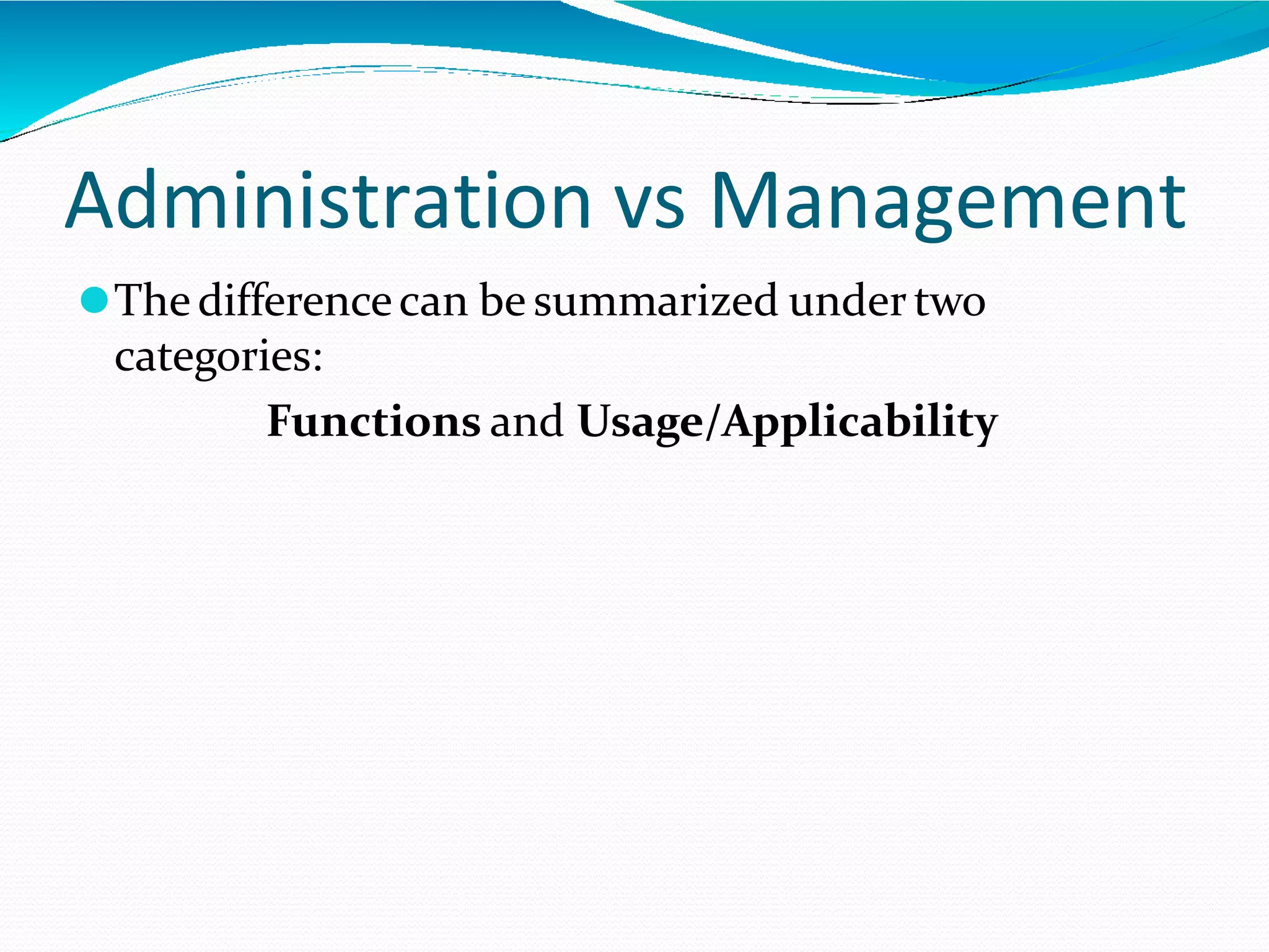 Administration vs Administration. pptx.pptx | Business Administration ...