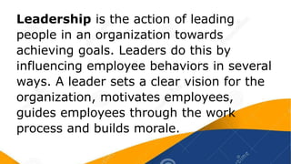 ADMINISTRATIVE-LEADERSHIP report in masteral | PPT