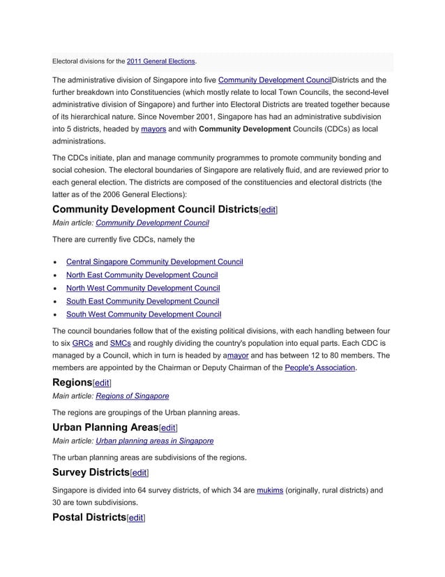 Administrative and electoral divisions | DOCX | Elections | Politics