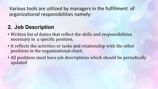 Administrative aspect and tools of management | PPTX