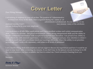 Administrative Assistant Presentation | PPT