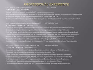 Administrative Assistant Presentation | PPT