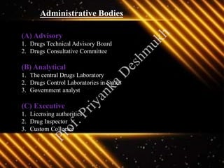 Administrative bodies( D and C Act, 1940 | PDF
