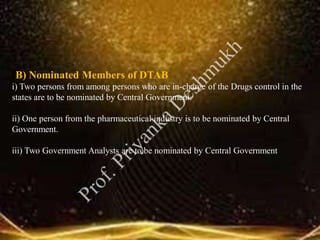 Administrative bodies( D and C Act, 1940 | PPT