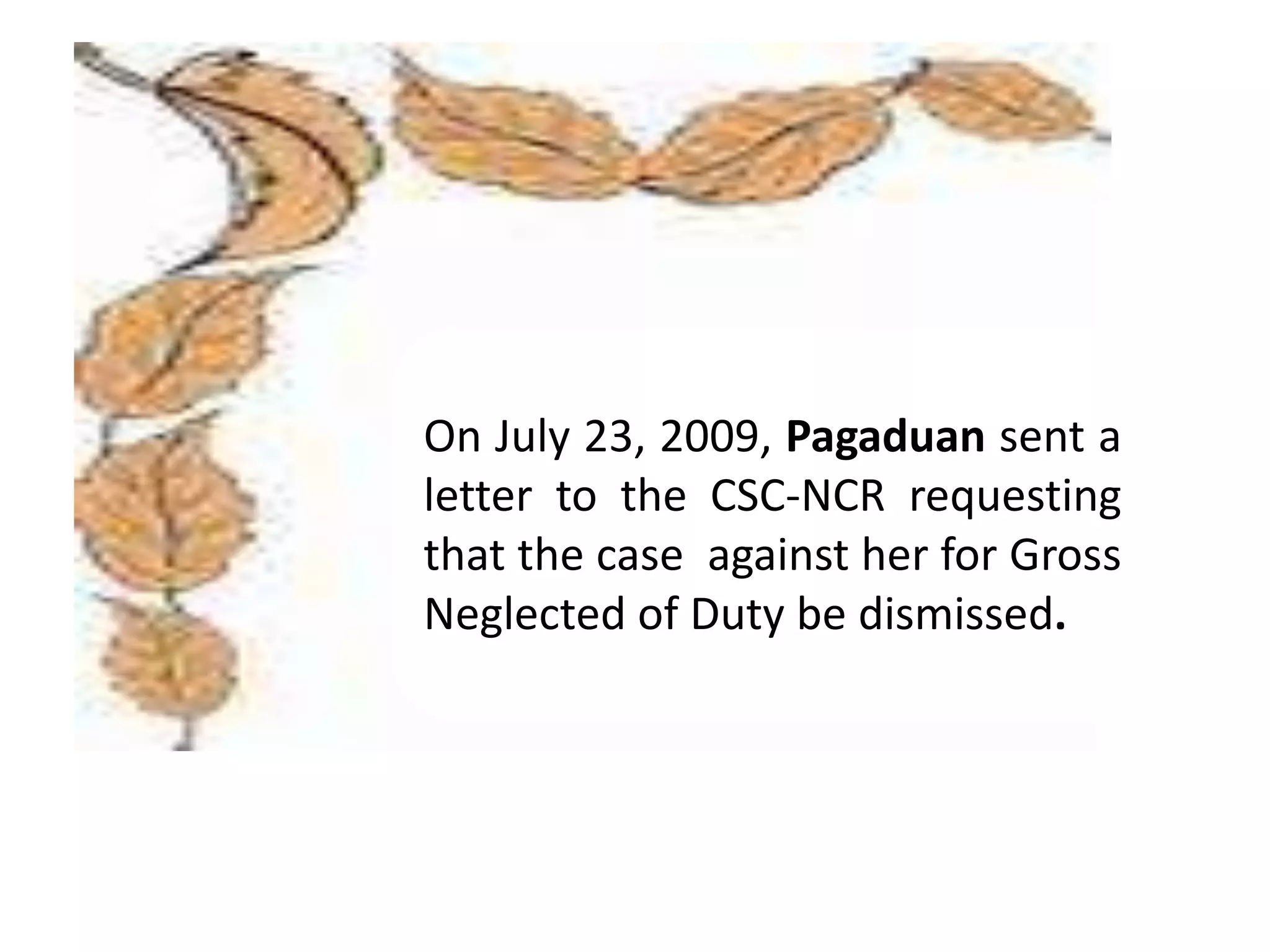 Samples of Decided Administrative Cases in the Philippines | PPTX