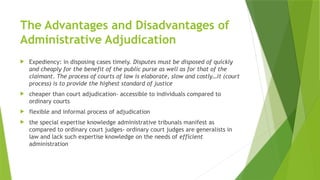 Administrative law Chapter 5.powerpoint | PPTX